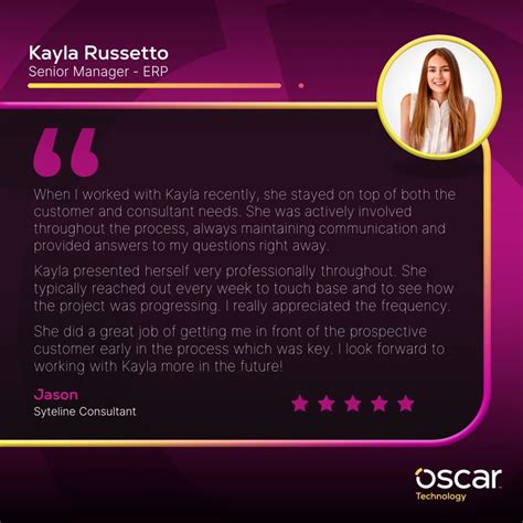 As An Erp Recruiter Its Always Fulfilling To Receive Positive