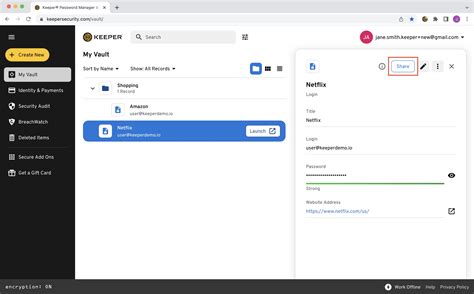 How To Share Passwords Using Keeper Password Manager Alpha