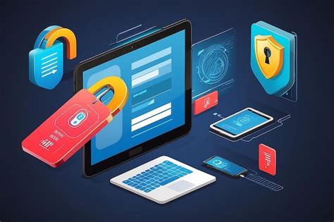 Premium Photo Two Factor Authentication Concept Illustration