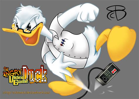The Angry Video Game Duck By Rcbrock The Angry Video Game Nerd Know