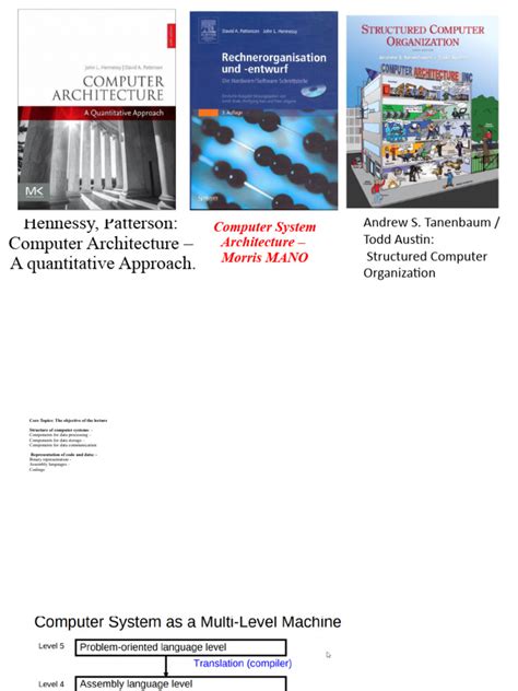 Computer Architecture My Slides Pdf Office Equipment Computer Data