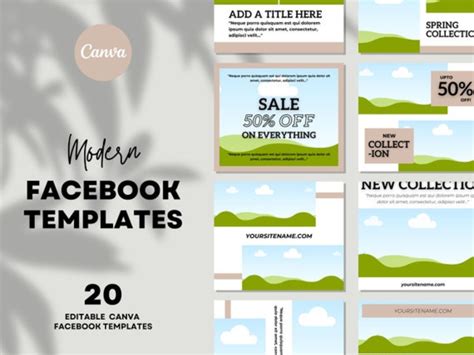 Modern Facebook Post Template Graphic By Designscape Arts · Creative