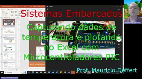 Pic Capturando Dados E Plotando No Excel Youtube