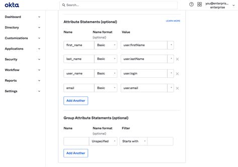Set Up Sso With Okta Supabase Docs