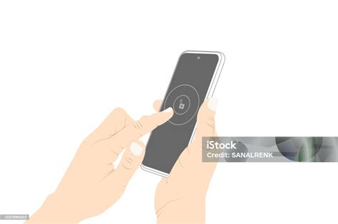 스마트폰잠금 해제 시 잠금 잠금 잠금 해제 핀 코드 개요 벡터 스톡 일러스트레이션 손에 대한 스톡 벡터 아트 및 기타 이미지 손 컴퓨터 해커 Brand Name