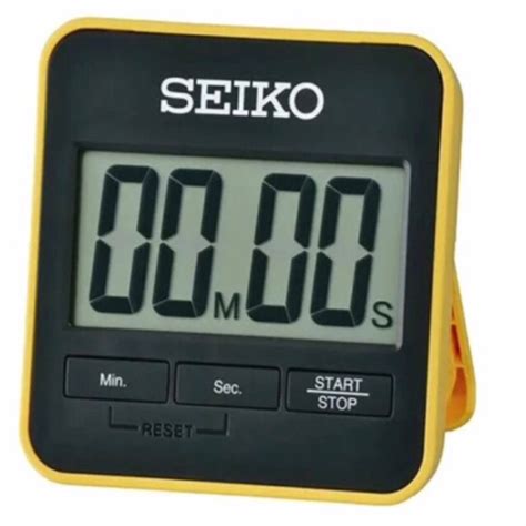 Jual Seiko Digital Qhy001 Qhy001y Count Down Timer And Stopwatch Function