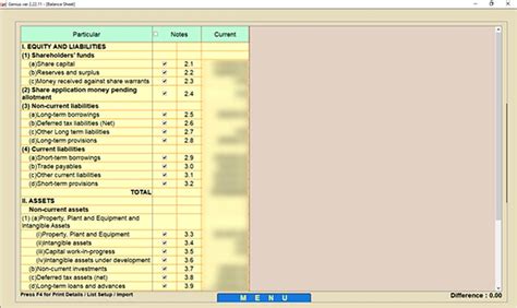 How To Prepare Balance Sheet Via Genius Tax Return Software