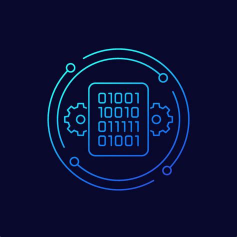 Compile Code Icon Linear 61429282 Vector Art At Vecteezy