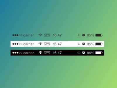 Apple IOS7 Bars Sketch Freebie Download Free Resource For Sketch Sketch App Sources