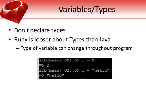 Ppt Ruby Powerpoint Presentation Free Download Id1857768