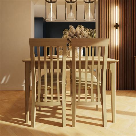 1 2m extending dining table natural oak