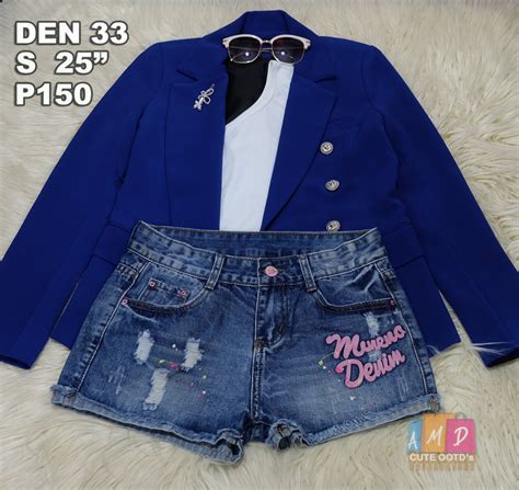 Sexy High Waist Denim Shorts Womens Fashion Bottoms Shorts On Carousell