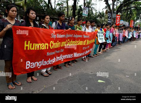 Dhaka Bangladesh April 7 The Indigenous Women Network Group Form A