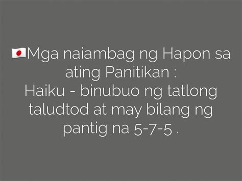 Mga Kilalang Manunulat Sa Panahon Ng Hapones Brainly Na Samooh