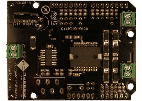 Basic Motor Driver — Rugged Circuitsrugged Industrial Arduino