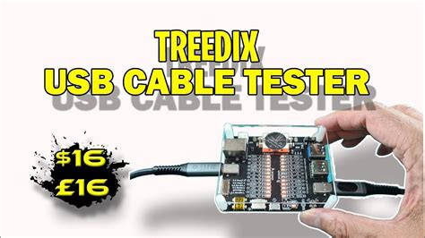 This 16 Gadget Should Be In Your Toolkit The Usb Treedix Cable Tester Youtube