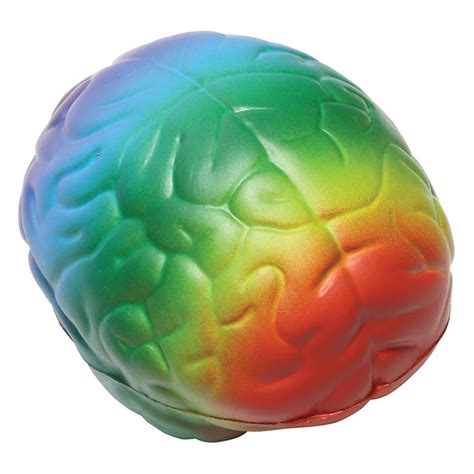 Rainbow Brain Stress Ball