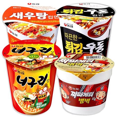 농심 새우탕 6입 튀김우동 6입 너구리 6입 짜파게티범벅 6입 총24입 홈플러스 택배배송