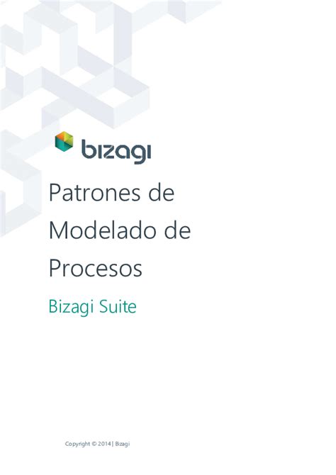 Pdf Workflow Patterns Using Bizagi Process Modeler Esp
