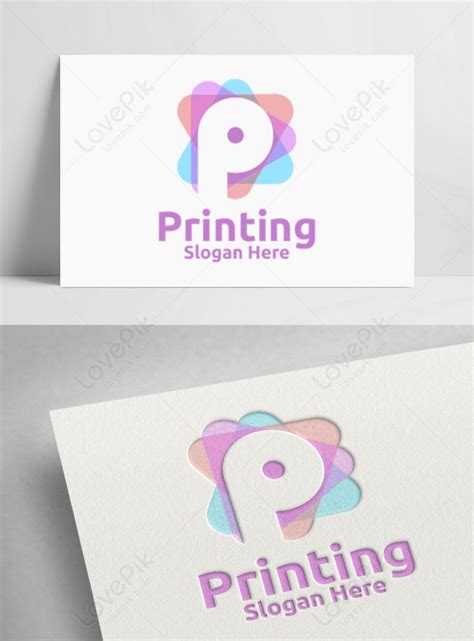 로맨틱 편지 P 인쇄 로고 이미지 사진 450038978 무료 다운로드