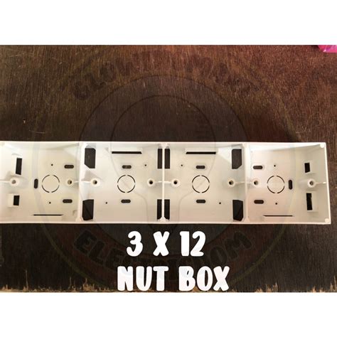 PVC Box Surface Nut Box Electrical Box Conceal Base Wall Switch Socket Base Box 3x3 3X6