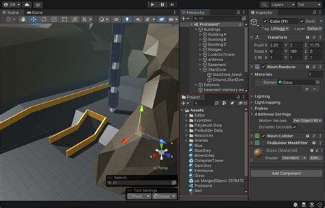 프로젝트 창 Unity 매뉴얼