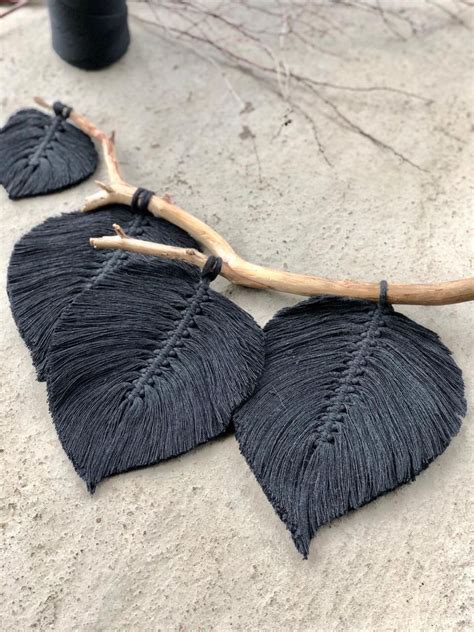 Diy Macrame Feathers Artofit