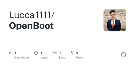GitHub Lucca OpenBoot