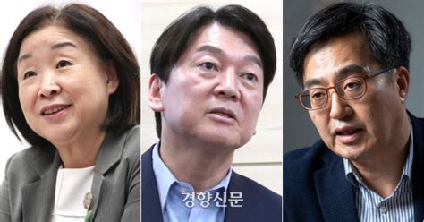 거대 여야 비호감에 제3지대 변수되나심상정·안철수·김동연 움직임 가속화