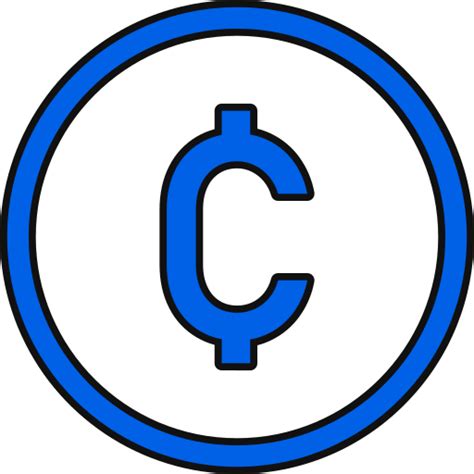 Cedi Sign Generic Color Lineal Color Icon