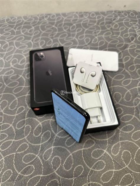 HP Apple IPhone Pro Max GB Grey Second Mulus Lengkap Terdaftar Di Jakarta Selatan Tribun