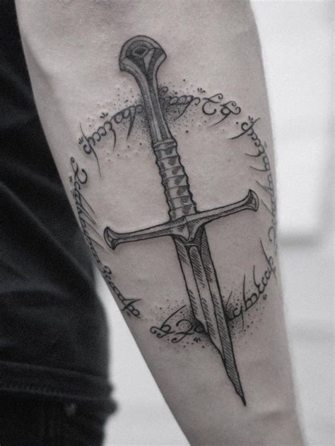 Aragorn Sword Tattoo Design Talk