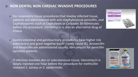Antibiotics Prophylaxis For Infective Endocarditis Pptx
