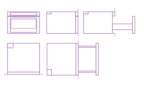 Microwaves Dimensions And Drawings
