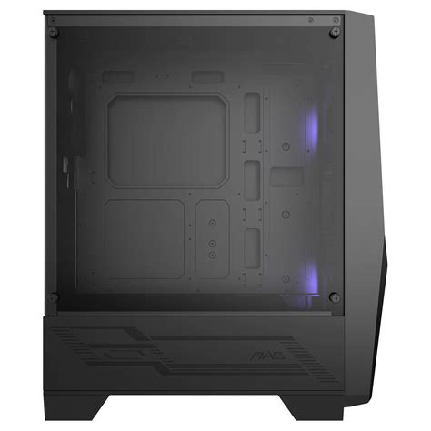 MSI MAG FORGE R ATX Tempered Glass ARGB PC Gaming Case With Hub Falcon Computers