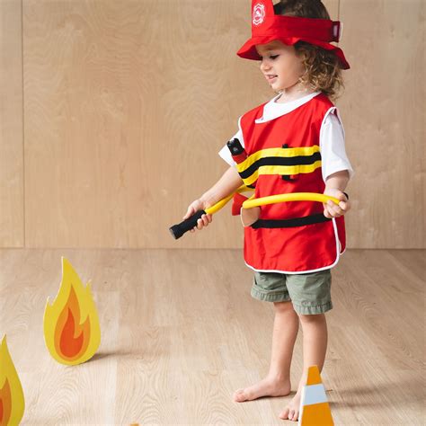 Fire Fighter Play Set Plantoys Usa