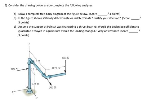 Solved Consider The Drawing Below As You Complete The