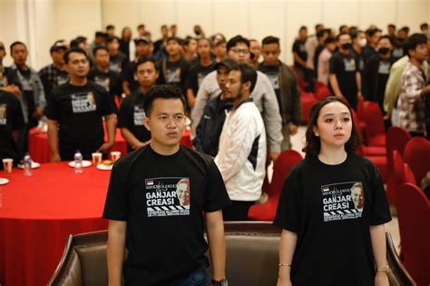 Alumni Muda Dari 3 Kampus Di Jatim Deklarasikan Dukungan Untuk Ganjar
