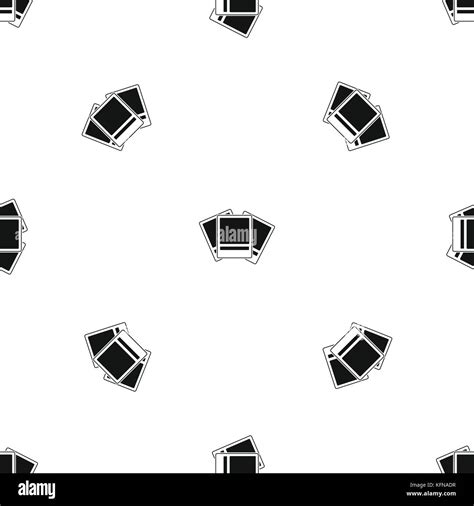 Photos Pattern Seamless Black Stock Vector Image And Art Alamy