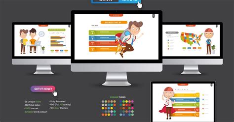 Шаблоны презентаций Keynote с персонажами Шаблоны презентаций Включая