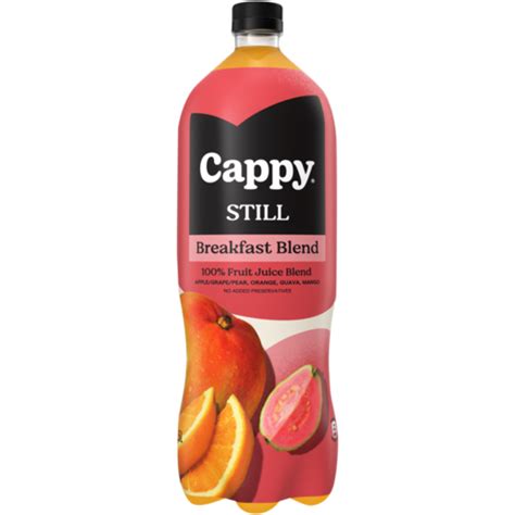 Cappy Breakfast Blend 100 Still Fruit Juice Blend 1 5l Fresh Fruit