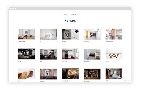 Architecture Portfolio Website