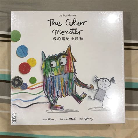 【開心桌遊 現貨】我的情緒小怪獸 The Color Monster 繁體中文版 情緒引導桌遊 蝦皮購物