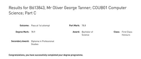 Oliver Tanner On Linkedin Classof2020 Graduate 16 Comments