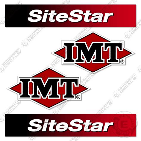 Fits Imt Sitestar Decal Kit Imt Site Star