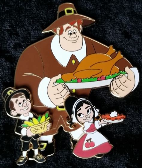 20344 Wreck It Ralphs Ralph Felix And Vanellope Thanksgiving