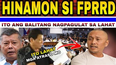 KAPAPASOK LANG OMG TEVES BINANA TAN EXFPRRD NAPUNO NA SINIWALAT