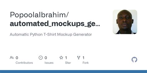 Github Popoolaibrahim Automated Mockups Generator Automatic Python T