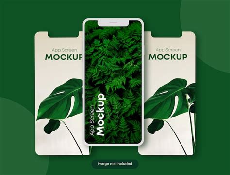 Premium Psd App Ui Mockup Interface On Mobile Phone Display