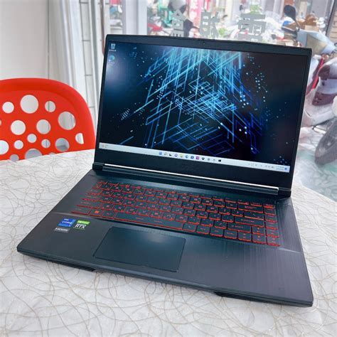 艾爾巴二手微星 GF63 I7 11800H 8G 512G 15 6吋 黑 二手筆電 保固中 勝利店85349 電腦及科技產品 桌上